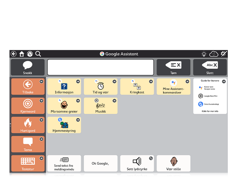 Apper og programvare - Tobii Dynavox NO