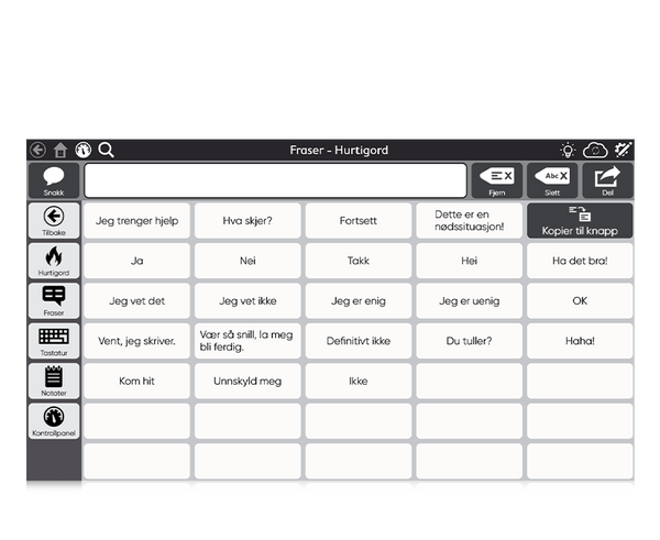 TD Snap - Tobii Dynavox NO
